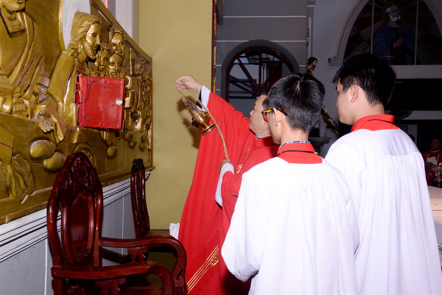 Thánh lễ nhậm chức Tân Chánh xứ Thánh Linh ngày 20-10-2020