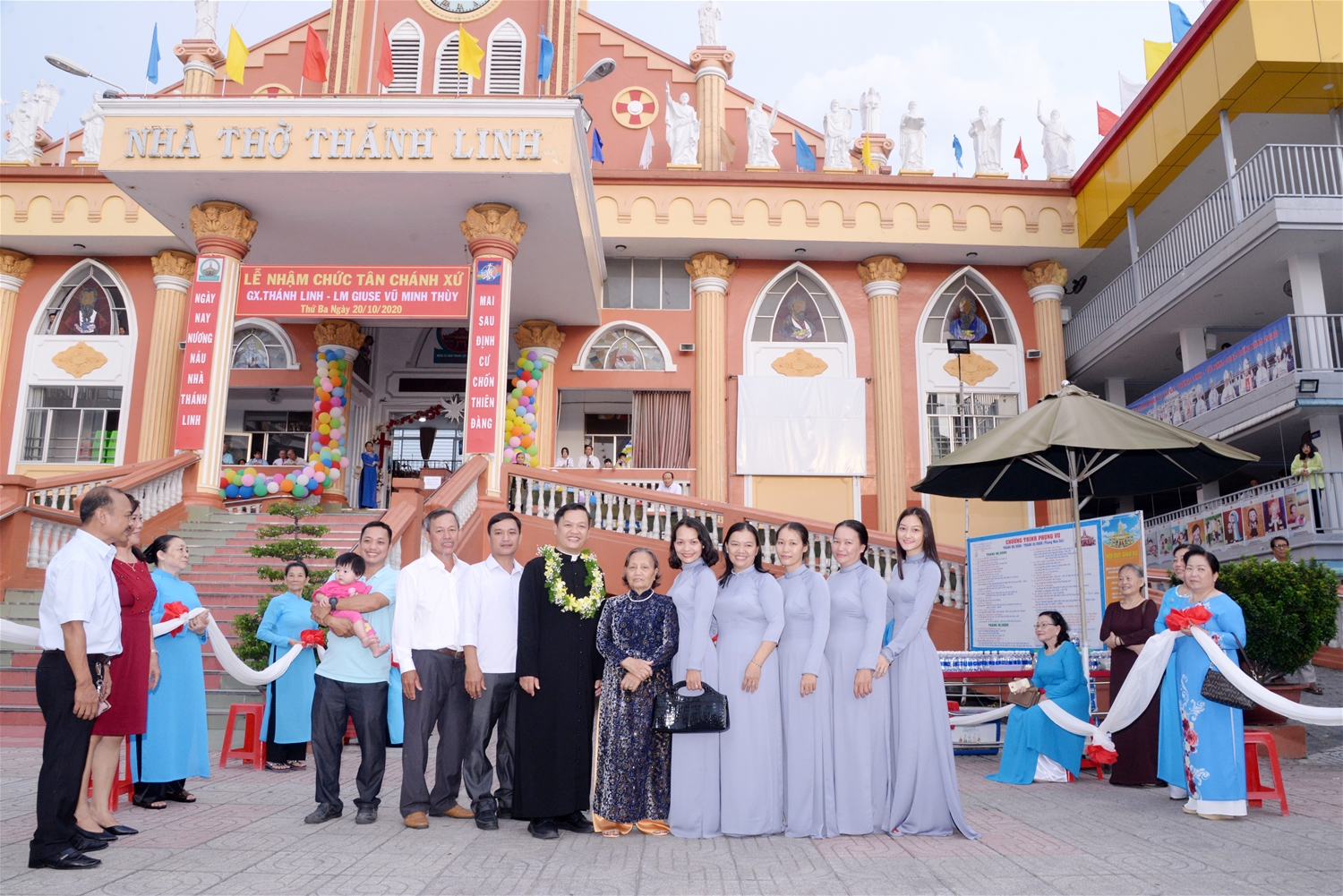 Thánh lễ nhậm chức Tân Chánh xứ Thánh Linh ngày 20-10-2020