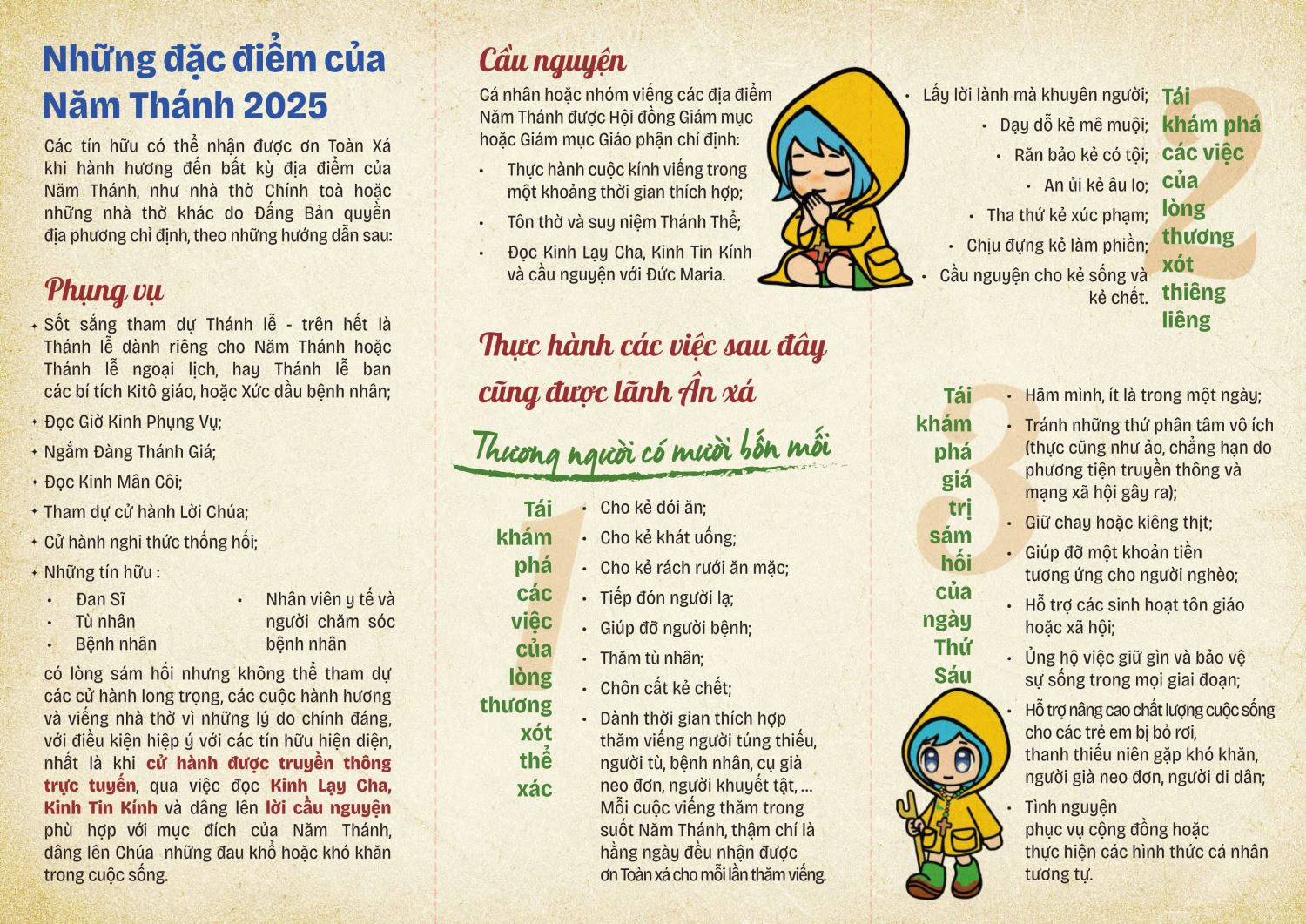 Các điểm hành hương Năm Thánh 2025 của Tổng Giáo phận Sài Gòn